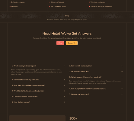 Orion - Shadcn UI AI Agent Template - Shadcn Studio